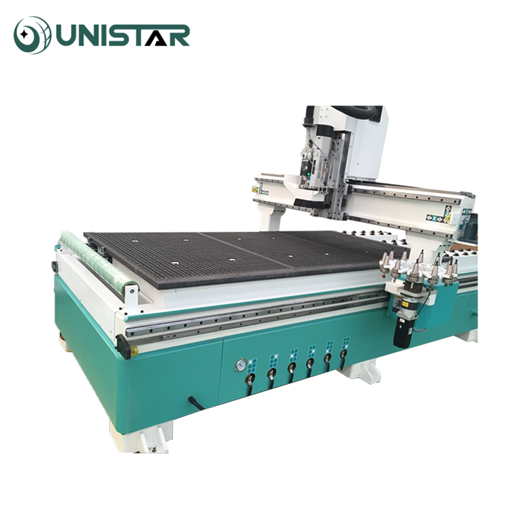 China 1325 High Precision Automatic Tool Changer CNC Wood Carving ...